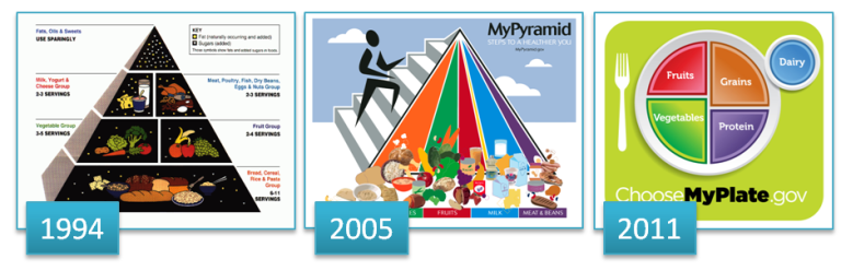 The History Of The Food Pyramid Development - Health Allmenus