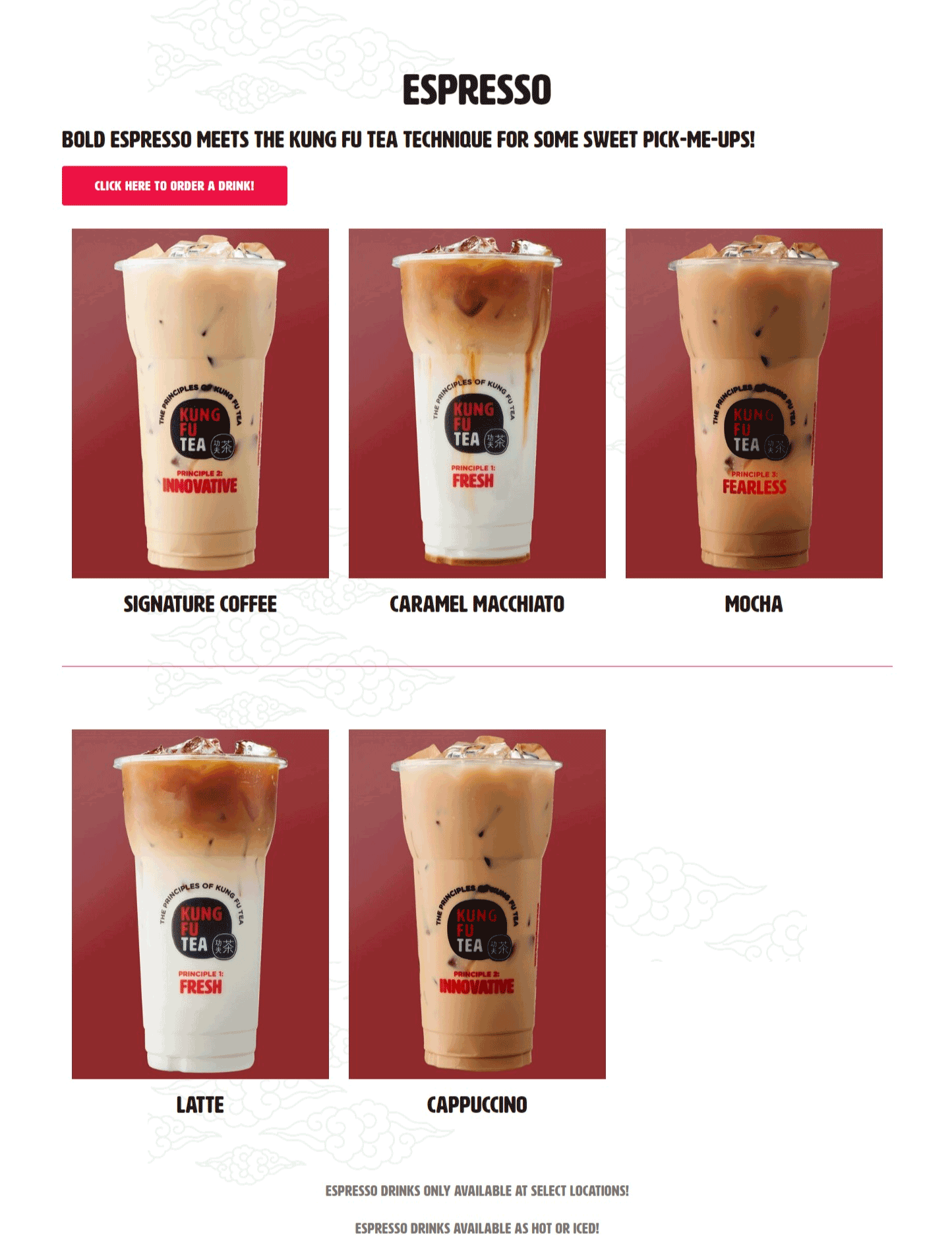 Kung Fu Tea Brand - Allmenus